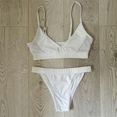 Shein Bikini Slightly See Through Was Worn Once Then Depop