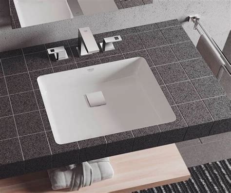 Раковина 50 см, белая, Grohe Cube Ceramic 3948000H купить в Москве по ...