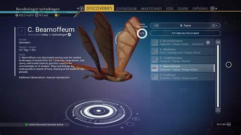 Nms Fauna Records