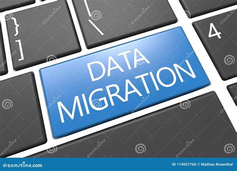 Data Migration Stock Illustration Illustration Of Hardware 114937760