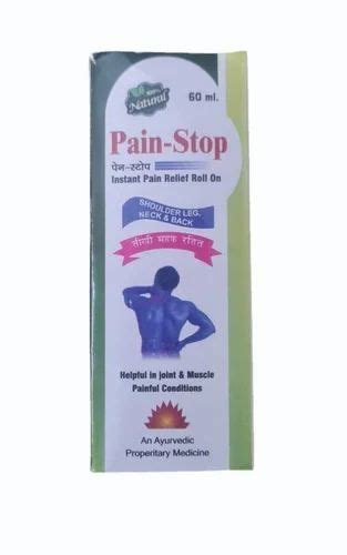 Pain Stop Instant Pain Relief Oil 60 Ml At Best Price In Jodhpur Id