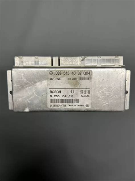 MERCEDES E CLASS W211 Esp Pml Control Ecu Module 0335454032 Q04