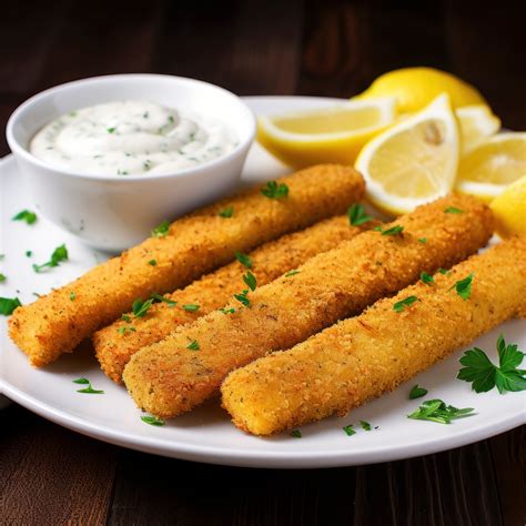 Healthy Baked Fish Sticks With Lemon Caper Sauce At Alaina Johnson Blog