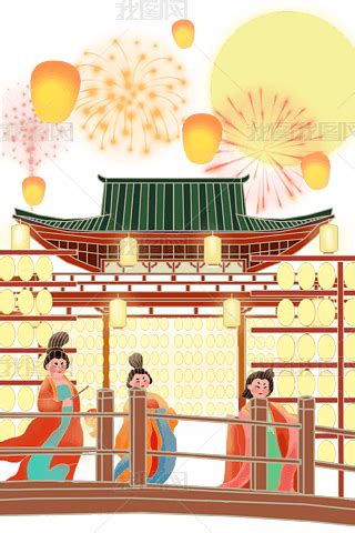 唐朝长安街景专题模板 唐朝长安街景图片素材下载 我图网