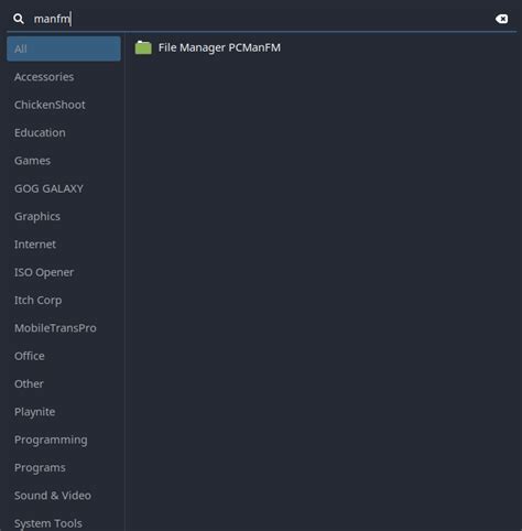 Bug Budgie Menu Applet Search With Parts Of Application Name Does