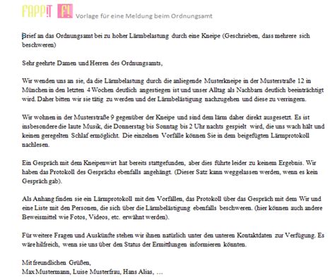 Beschwerdebrief Und Mustervorlagen