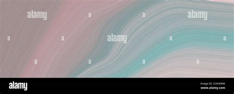 Abstract Dynamic Horizontal Header With Dark Gray Silver And Pastel