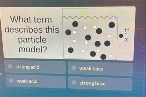 What Term Describes This Particle Model StudyX