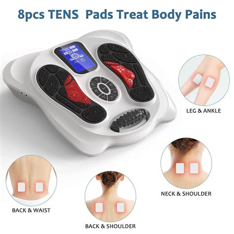 Creliver Foot Circulation Plus Ems And Tens Foot Nerve Muscle Massager Electric Foot Stimulator
