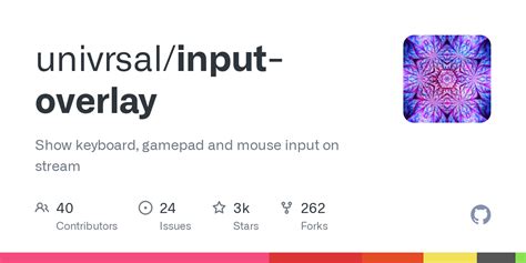 Issues Univrsal Input Overlay Github