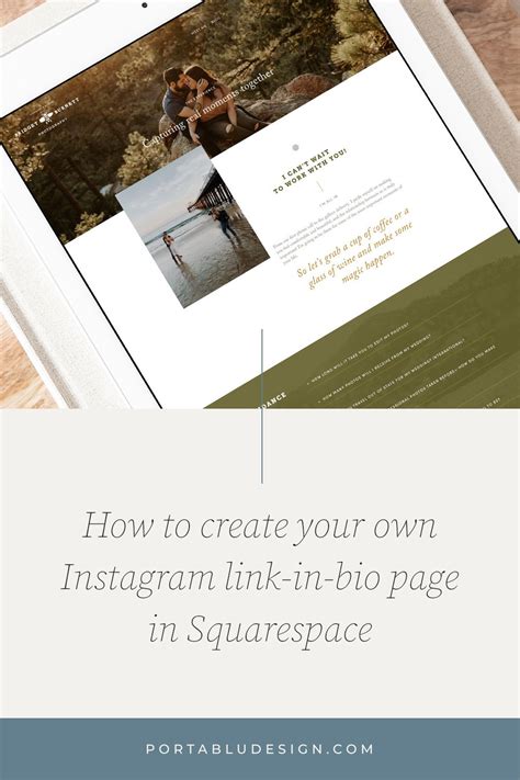 Create Your Own Instagram Link In Bio Page In Squarespace — Squarespace