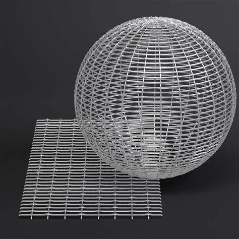Metal Vol Mesh K Seamless PBR FlippedNormals