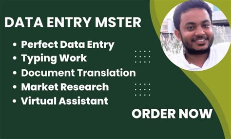 Do Perfect Data Entry Typing Work And Document Translation By Data