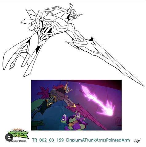 Baron Draxum Trunk Arms Concept 2 In 2024 Ninja Turtles Mutant