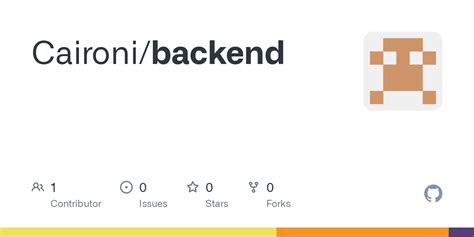 Github Caironibackend