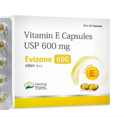 Vitamin E 600mg Capsule 800 Iu At Rs 5985stripe In Nagpur Id