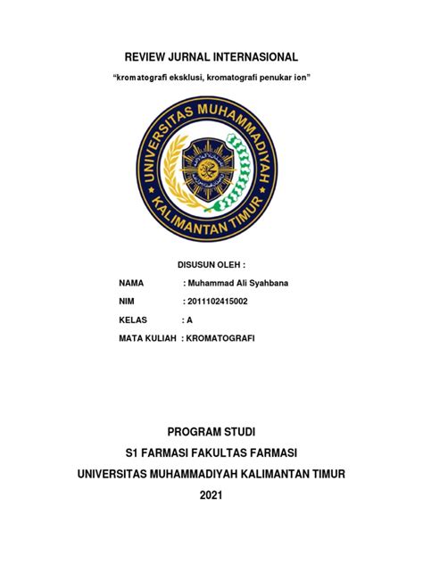 Review Jurnal Internasional M Ali Syahbana Dikonversi Pdf