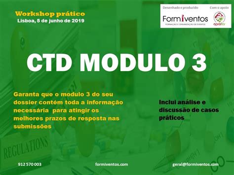 Ctd Modulo 3 Lisboa 5 De Junho De 2019