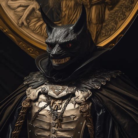 Premium Photo 3d Rendered Close Up Of A Bat Dressed Up Like A Fighter