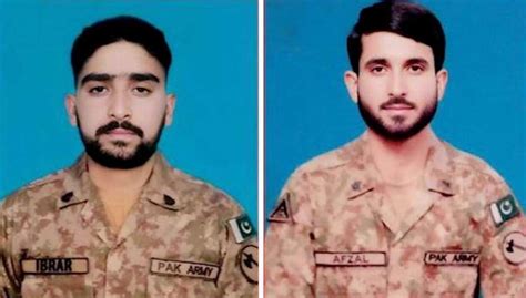 لکی مروت میں دہشتگردوں کے ساتھ فائرنگ کے تبادلے میں شہید ہونے والے فوجی