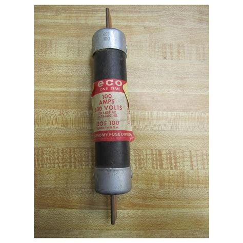 Economy Eos100 Eco Fuse E0s100 Pack Of 3 New No Box Mara Industrial