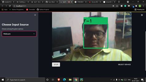 Access Webcam Video From A Hosted Streamlit Application Using
