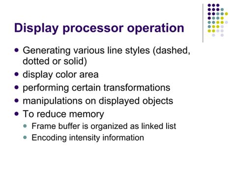 lecture raster and random scan systems ppt computing technology