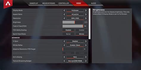 Cómo Jugar En Resolución Extendida En Apex Legends