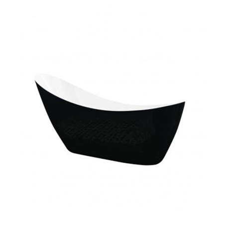 Voda Design Picasso 1750mm Slipper Bath Black Bathshop321 1750mm White
