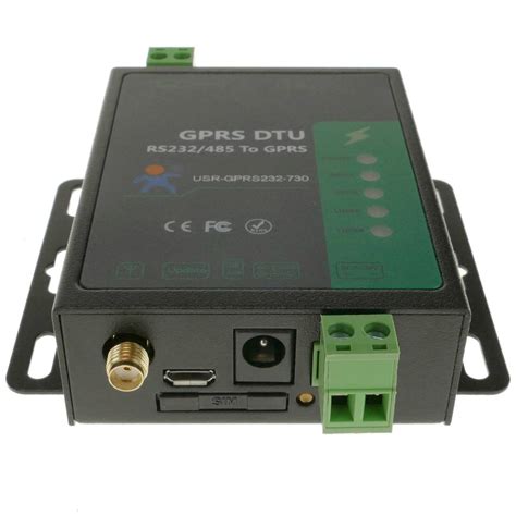 Housing Module With Rs232 Rs485 Serial Gsm Gprs Dtu Model Usr Gprs232 730 Cablematic
