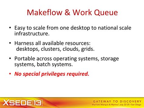Ppt Building Scalable Scientific Applications Using Makeflow Powerpoint Presentation Id1678958