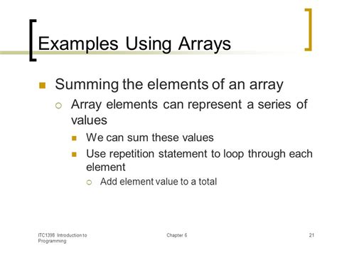 Arrays Chapter Ppt Video Online Download