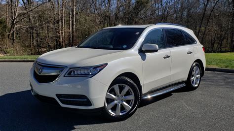 Used 2016 Acura Mdx Awd Wadvanced Pkg Nav Sunroof Rearview 3