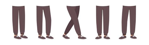 Man Character Constructor With Separated Body Vector Image