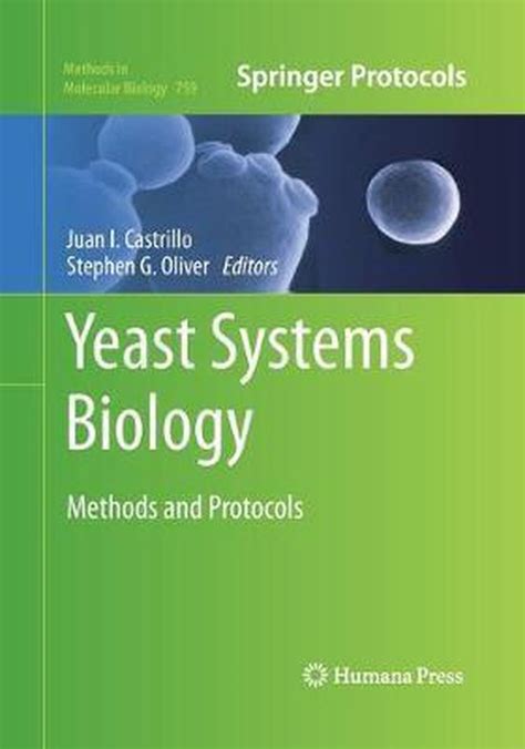 methods in molecular biology yeast systems biology 9781493961351