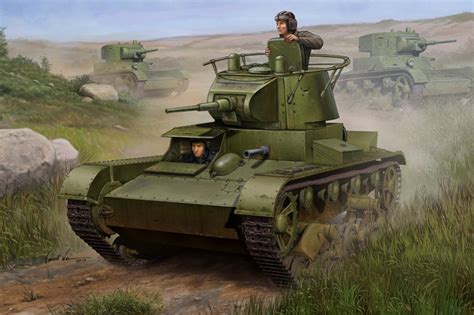 Scalehobbyist.com: Soviet T-26 Light Infantry Tank Mod.1938 by ...