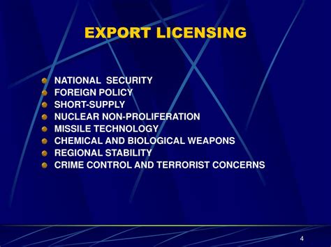 Ppt Export Controls Powerpoint Presentation Free Download Id 1799238