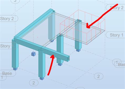Robot Structural Analysis の荷重分解モデルに対して片持ちスラブまたは梁を定義することはできますか
