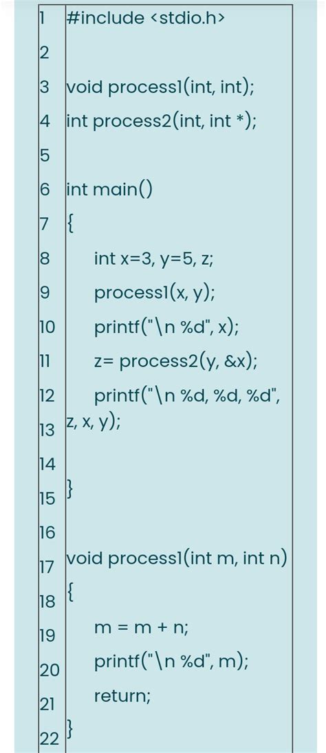 solved 1 include 2 3 void processi int int 4 int