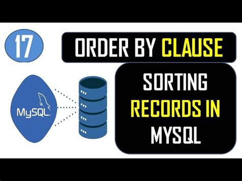 Order By Clause In Mysql In Hindi How To Sort Records In Mysql In