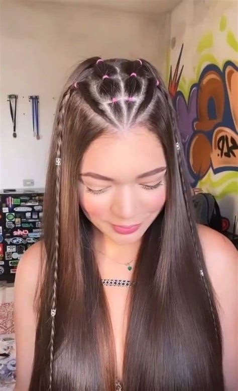 89 Imagenes Peinados Aesthetic Con Ligas Fotos