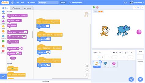 Tutorial Scratch 3 0 Membuat Multiplayer Di Game