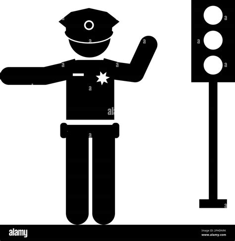 Police Arrest Criminals Policeman Icon Simple Illustration Of Policeman Vector Criminals In
