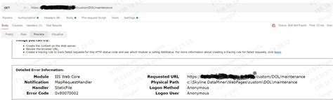 User Defined Api Not Triggering Dataminer Dojo