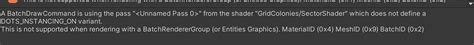 Texture Array Shader Missing Dotsinstancingon Variant Unity Engine