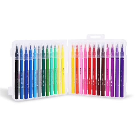 Multicolour Watercolor Brush Pens For School Suppl Vicedeal