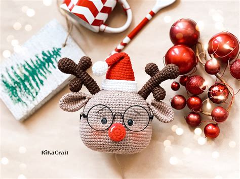 Crochet Reindeer Amigurumi Pattern Etsy