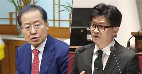 홍준표 듣보잡들이 당 망쳐놓고 한동훈으로 연명하려 몸부림