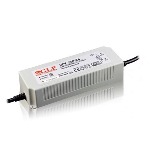 150w Led Maitinimo šaltinis Glp 24v Ip67 Ledlux