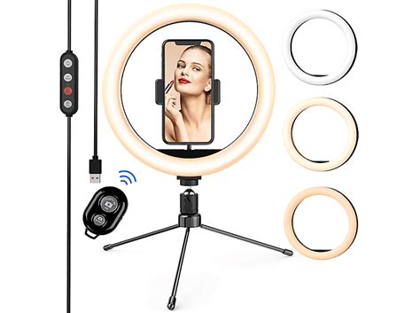 Aro de luz Luz de relleno Luz de relleno fotográfica con accesorio